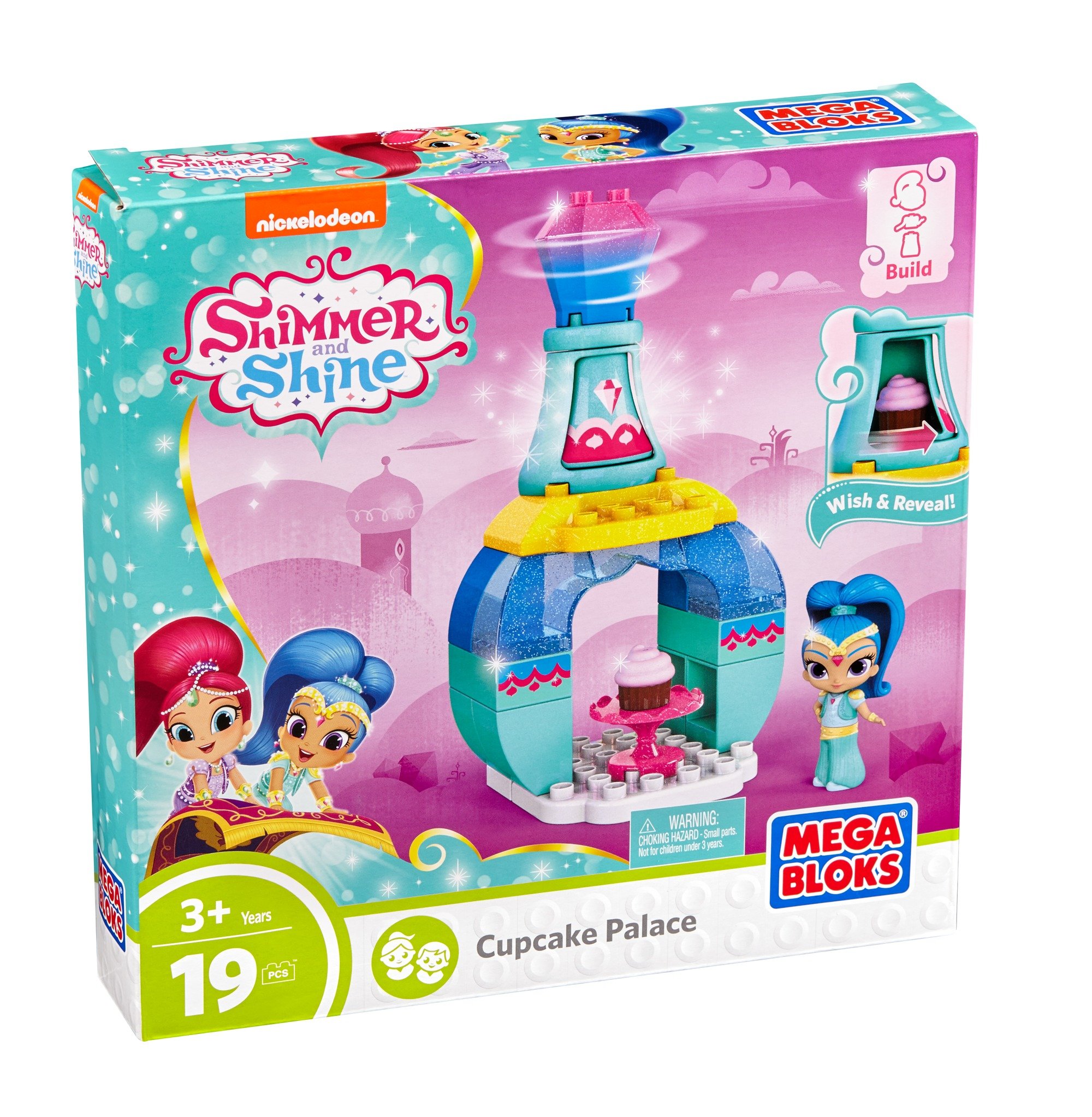 Mega Bloks Shimmer & Shine, Cupcake Palace