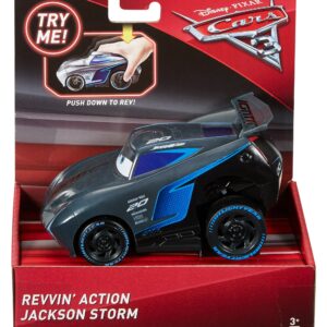 Disney Pixar Cars 3 Revvin' Action Jackson Storm Vehicle