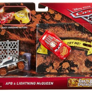 Disney Cars Toys 1:55th Bumper Basher, 2 Pack