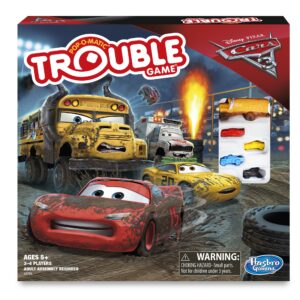 hasbro gaming cars 3 trouble board game