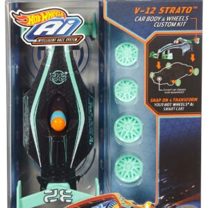 Hot Wheels Ai V-12 Strato Car Body & Wheels Custom Kit