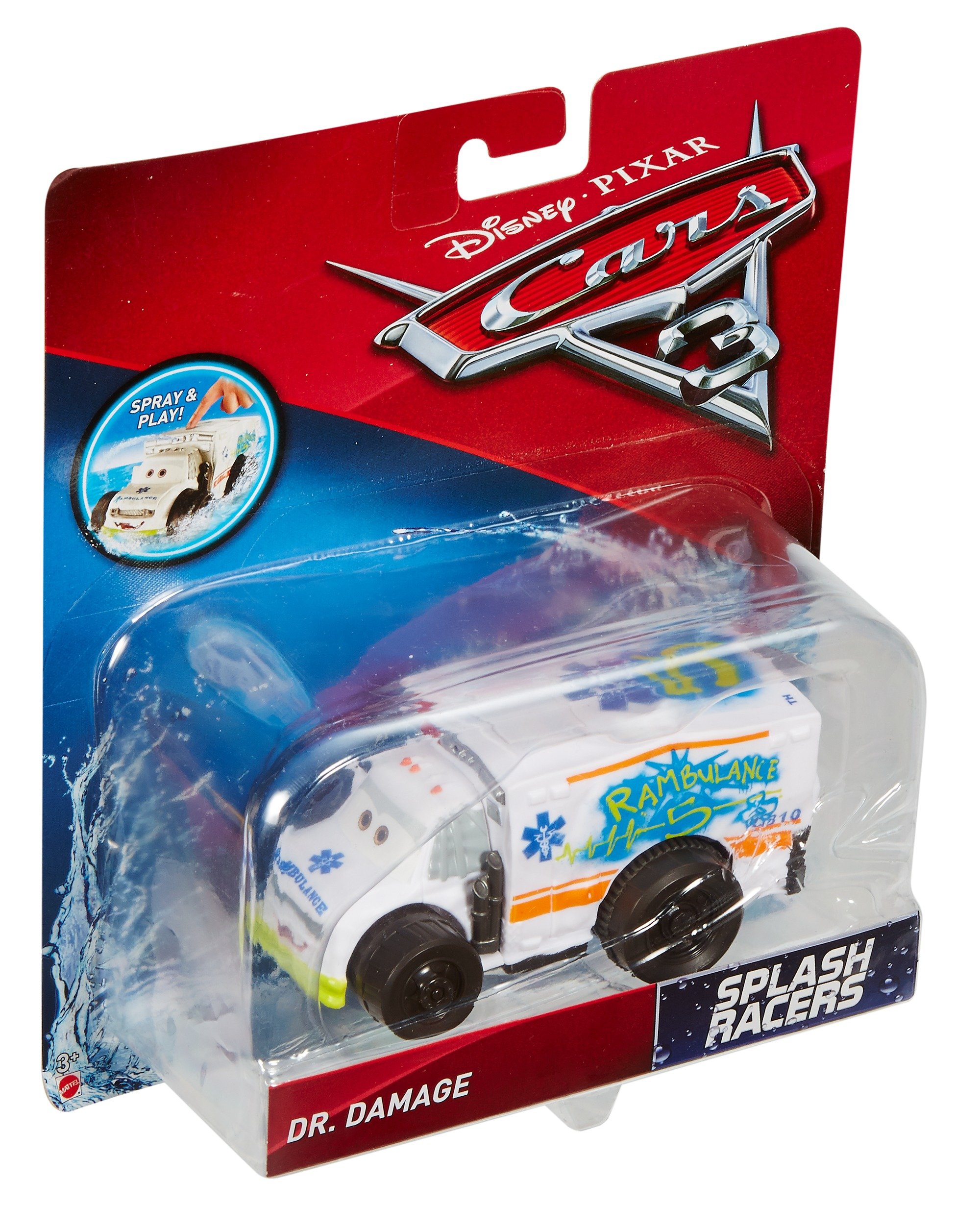 Disney Pixar Cars 3 Splash Racers Dr. Damage Vehicle