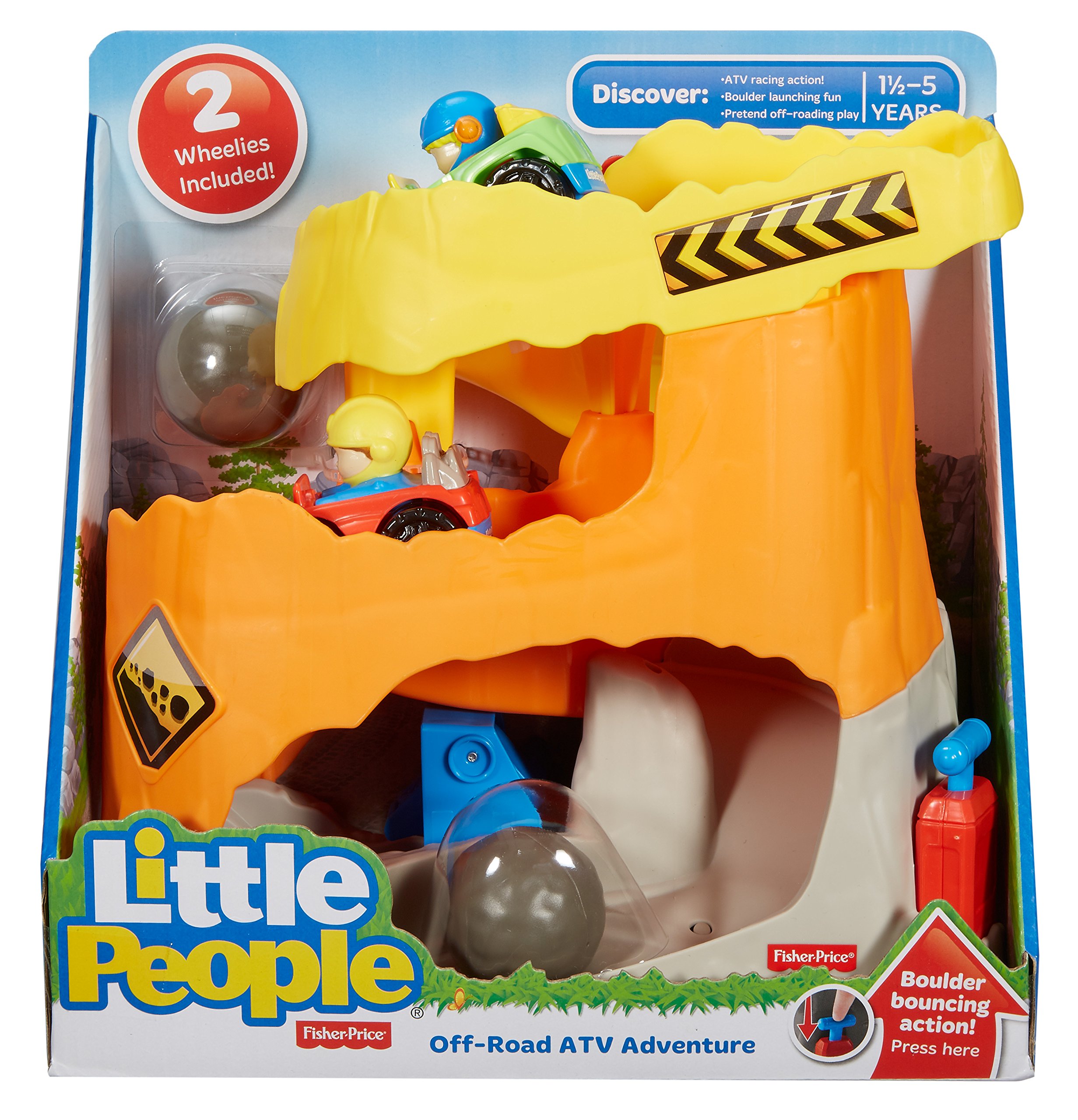 Fisher-Price Little People Off Road ATV Adventure