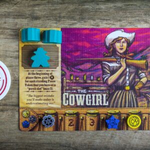 Gamelyn Games Tiny Epic Western: A Boomtown Board Game with A Poker Twist in The Wild West