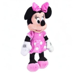 Minnie 10776 Disney Pink 11" Beans Plush, Multi, 6"