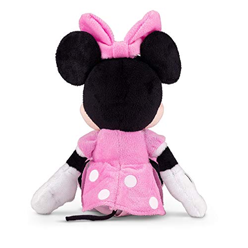 Minnie 10776 Disney Pink 11" Beans Plush, Multi, 6"