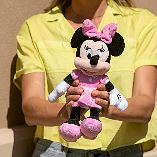 Minnie 10776 Disney Pink 11" Beans Plush, Multi, 6"