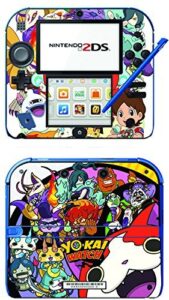 yo-kai watch youkai yokai game skin for nintendo 2ds console