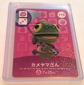 nintendo animal crossing happy home designer amiibo card nat 115/200 japan version by nintendo