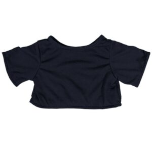 Navy Blue T-Shirt Teddy Bear Clothes Fits Most 14"-18" Build-a-Bear and Make Your Own Stuffed Animals