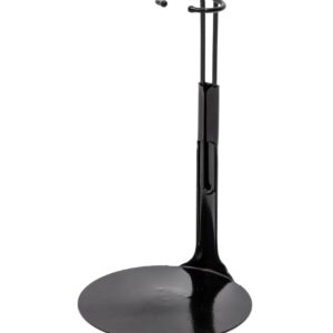 Kaiser Doll Stand 1075 - Black Doll Stand for 3 1/2" to 5" Dolls and Action Figures, 6-Pack