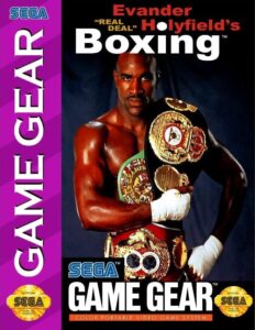 evander real deal holyfield's boxing (sega game gear) by sega