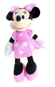 minnie 10782 kids plush toy, pink, 15.5"