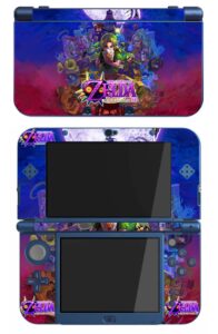 majora's mask game skin for the nintendo new 3ds xl console