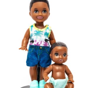 Kaiser Doll Stand 1075 - Black Doll Stand for 3 1/2" to 5" Dolls and Action Figures, 6-Pack