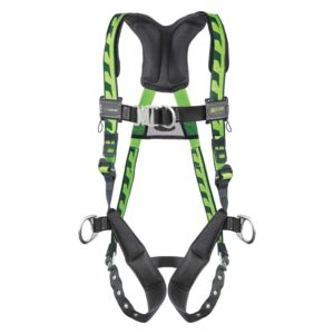 full body harness, grn, unvrsl, tonguebuckl