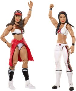 wwe nikki bella and brie bella action figure, 2-pack