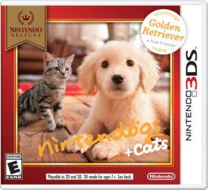 nintendo selects: nintendogs + cats: golden retriever and new friends - nintendo 3ds