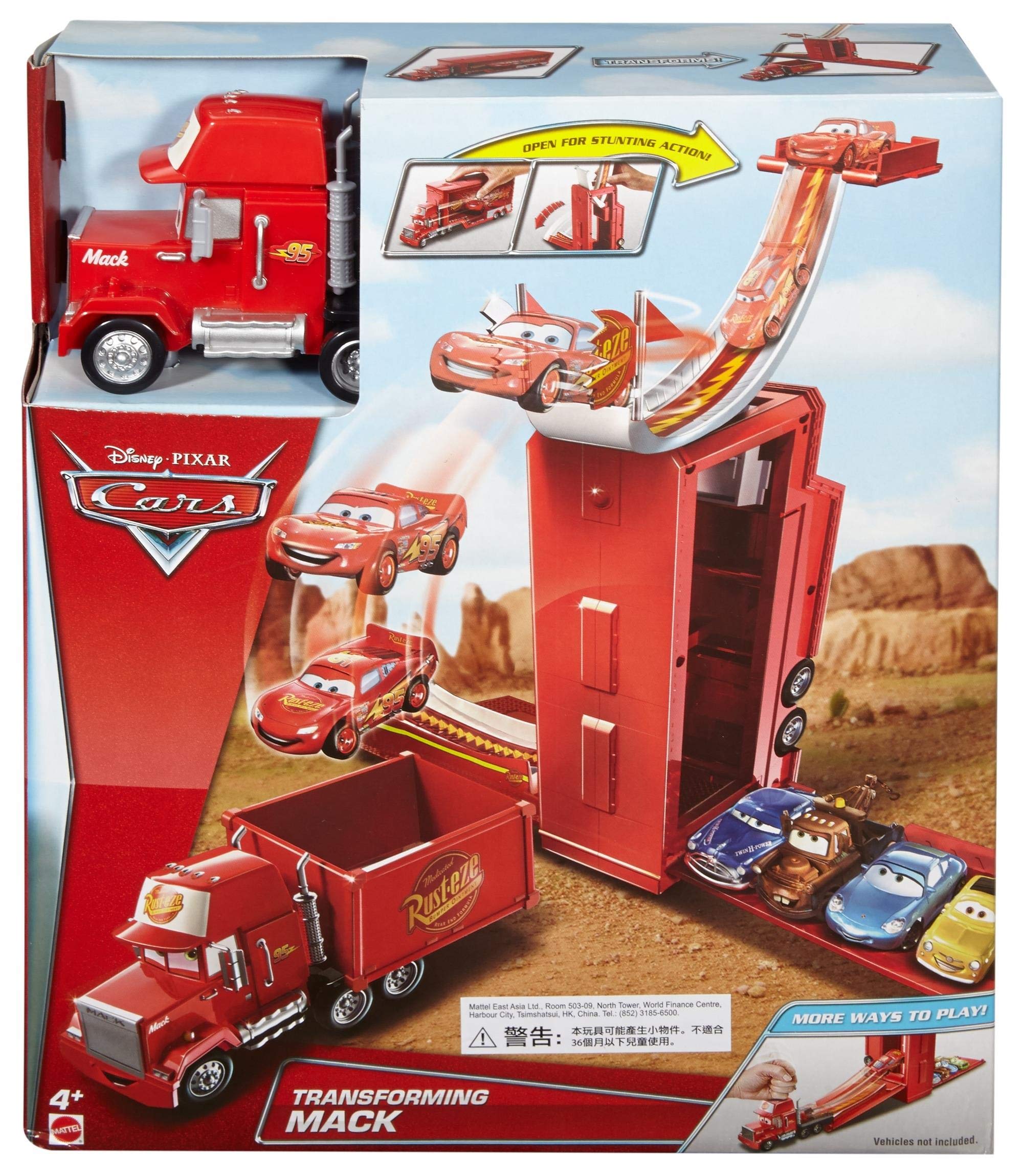 Disney Pixar Cars Transforming Mack Playset