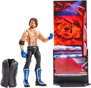 wwe elite collection aj styles action figure