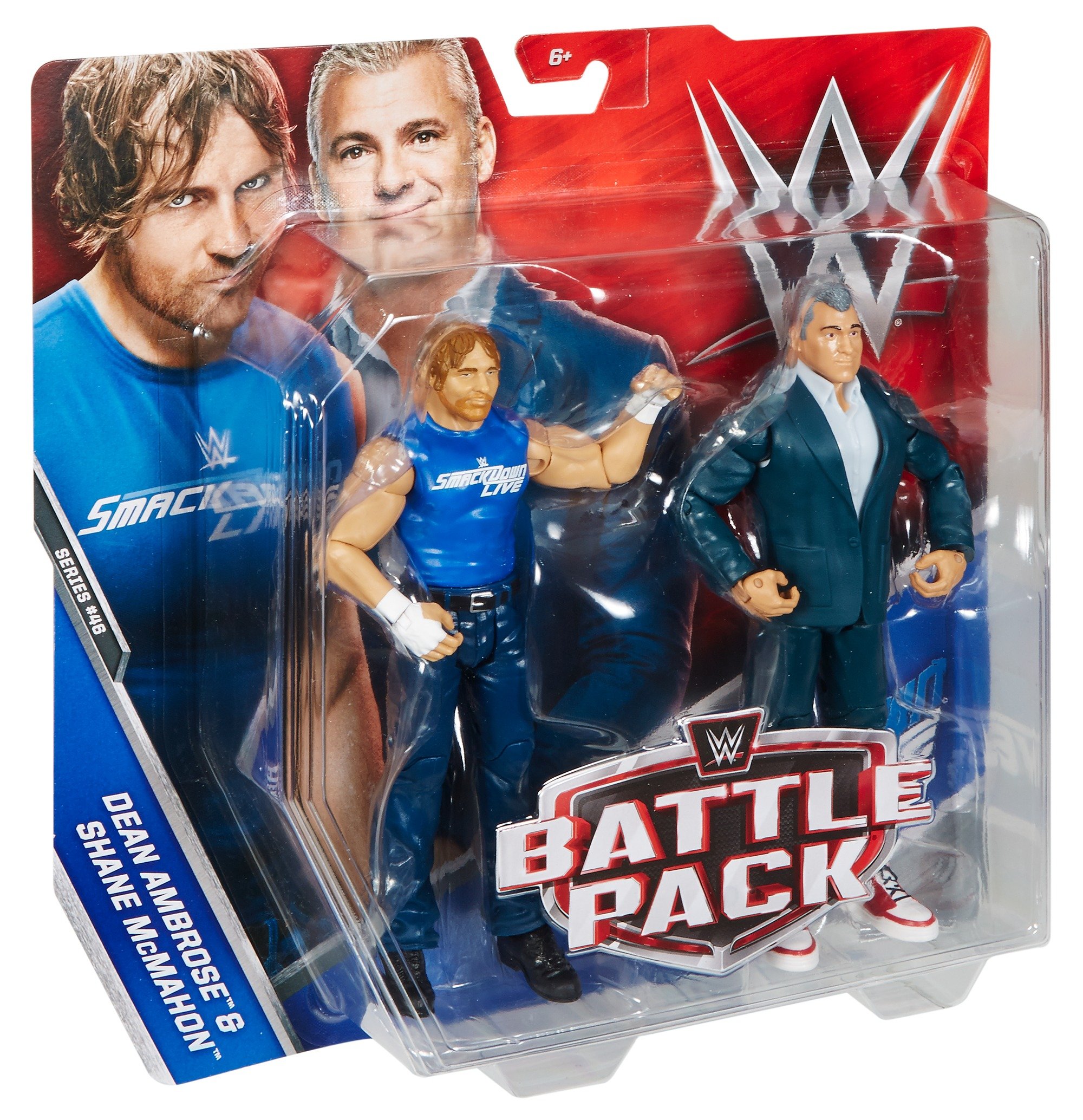 WWE Dean Ambrose and Shane McMahon Action Series 46 Figure, 2 Pack