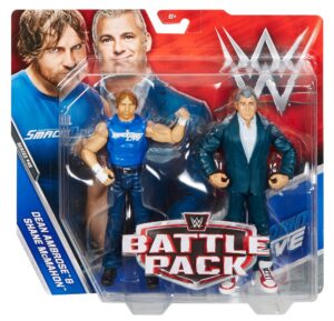 wwe dean ambrose and shane mcmahon action series 46 figure, 2 pack