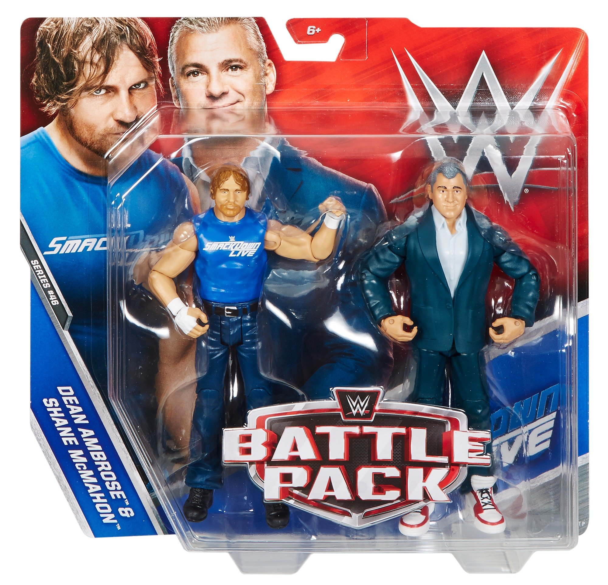 WWE Dean Ambrose and Shane McMahon Action Series 46 Figure, 2 Pack