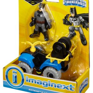 Fisher-Price Imaginext Streets of Gotham City Batman & ATV Action Figure