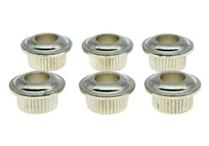 kaish metal nickel 10mm vintage guitar tuning keys conversion bushings adapter ferrules