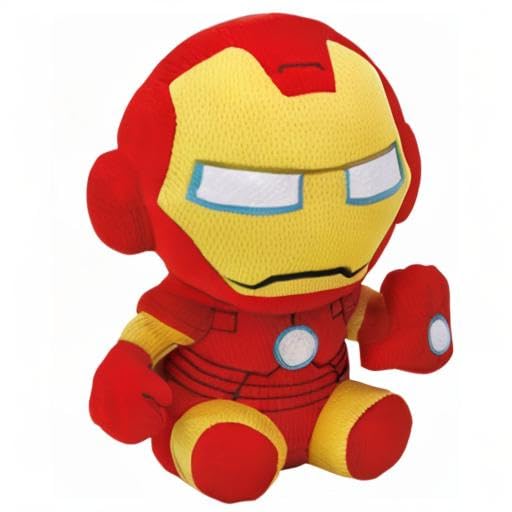 Ty Ironman Plush, Yellow, Regular