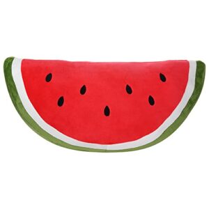 watermelon pillow kids stuffed plush: girls melon slice throw stuff toy