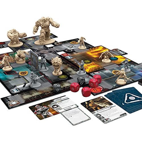 Doom The Board Game (2nd Edition) - Sci-Fi Combat Strategy Game Based on the Video Game for Kids & Adults, Ages 14+, 2-5 Players, 90 Minute Playtime, Made by Fantasy Flight Games