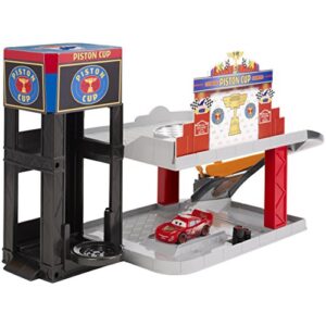 Disney Pixar Cars Piston Cup Racing Garage