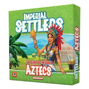 portal games imperial settlers aztecs game, multicolor