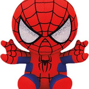 Ty Spiderman Plush, Red/blue, Regular