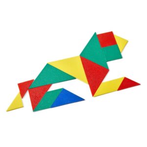 ETA hand2mind Small Plastic Tangrams, Set of 4