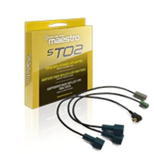 maestro acc-sat-to2 sat radio and gps antenna adaptors for to2 vehicles