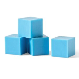 hand2mind Blue Plastic Base Ten Unit Blocks, Place Value Blocks, Counting Cubes for Kids Math, Base Ten Blocks Classroom Set, Math Blocks Kindergarten, Base 10 Math Manipulatives (Set of 100)