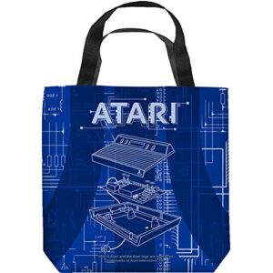 atari inside out tote bag 13x13