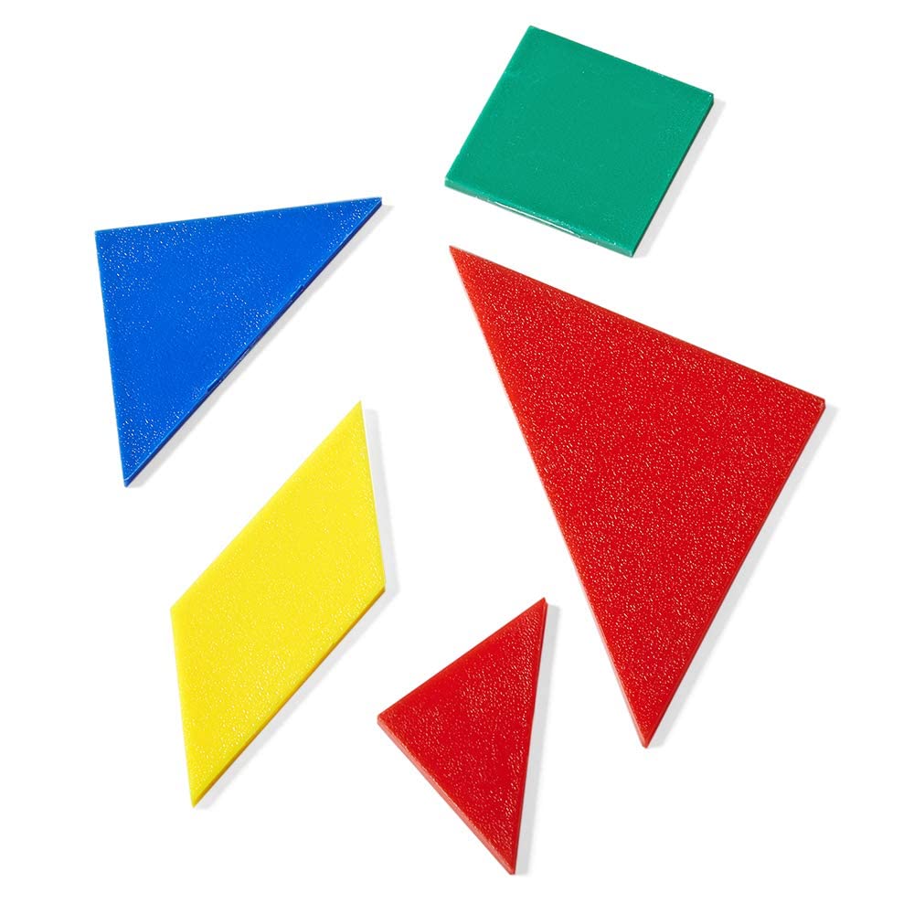 ETA hand2mind Small Plastic Tangrams, Set of 4