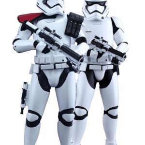 Hot Toys HT902604 1:6 Scale First Order Storm Trooper Officer and Twin Set Star Wars The Force Awakens Figure