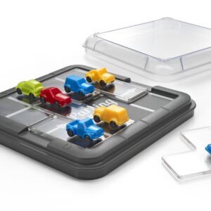 SmartGames Parking Puzzler Cognitive Skill-Building Travel Game with Portable Case featuring 60 Challenges for Ages 7 - Adult