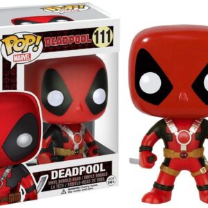 Funko Pop! Marvel Heroes: Deadpool with Two Swords #111 Vinyl Figure (Bundled with Pop Box Protector Case)