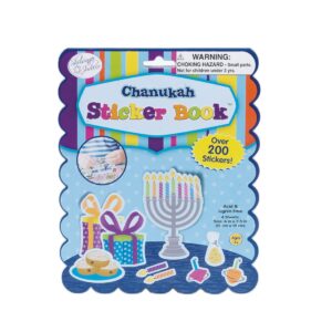 Rite Lite Hanukkah Sticker Book - Jewish Holiday Stickers - Over 200! Party Favors Gifts Decorations for Scrapbooks, Planners, and Rewards Chanukah Arts and Crafts for Endless Hours of Fun!