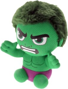 ty incredible hulk plush, green/purple, regular