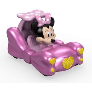 fisher-price disney mickey & the roadster racers, minnie's bow-tastic bow-mobile