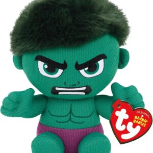 Ty Incredible Hulk Plush, Green/Purple, Regular