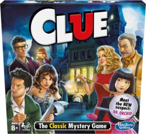 hasbro gaming clue game