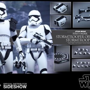 Hot Toys HT902604 1:6 Scale First Order Storm Trooper Officer and Twin Set Star Wars The Force Awakens Figure