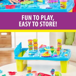 Play-Doh Play 'n Store Table, Arts & Crafts, Activity Table, Ages 3 and up (Amazon Exclusive)